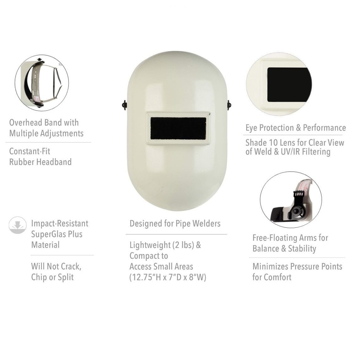 Fibre Metal Pipeliner Welding Helmet | Safety Store Qatar